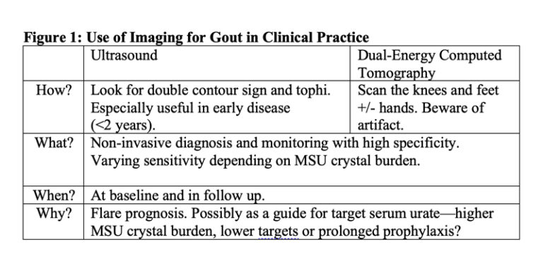 Imaging Modalities in Gout: How to Use them in Clinical Practice - Page ...
