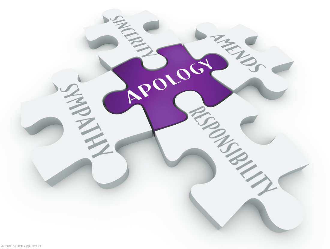How to Make Your Apologies Count - The Rheumatologist